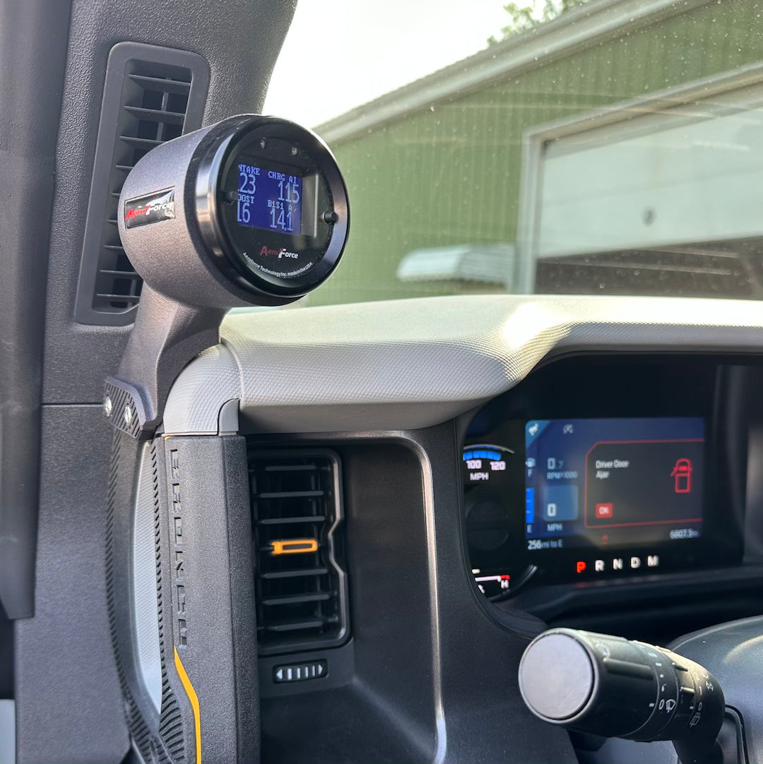 Ford Bronco 2021 - Present Single Gauge Pod – AeroForce Technology, Inc.